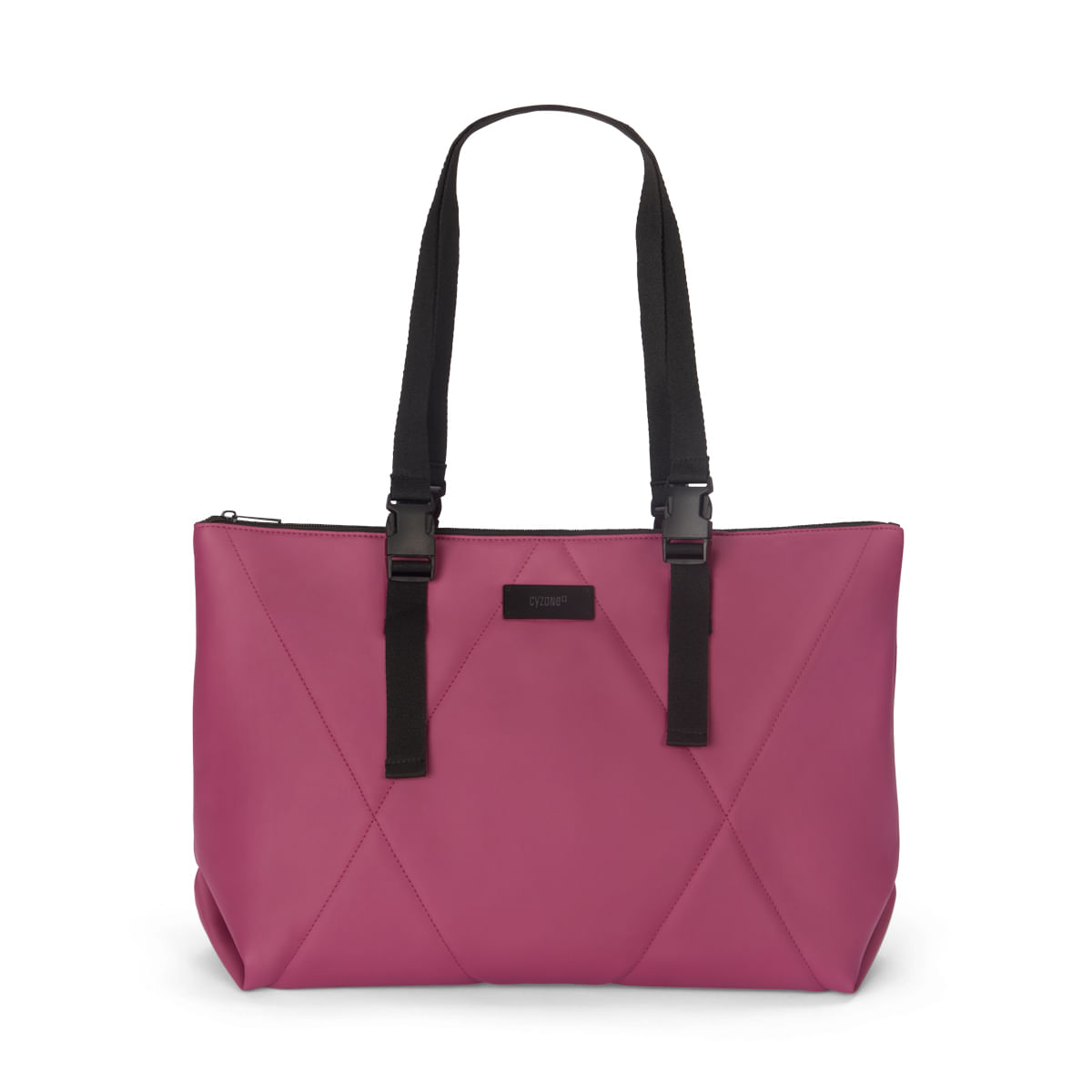 Bolso reversible Medellín para mujer en negro y morado | Cyzone ...